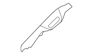 2011-2014 Ford F-150 Body A-Pillar Trim Panel BL3Z-1503598-AB | QuirkParts