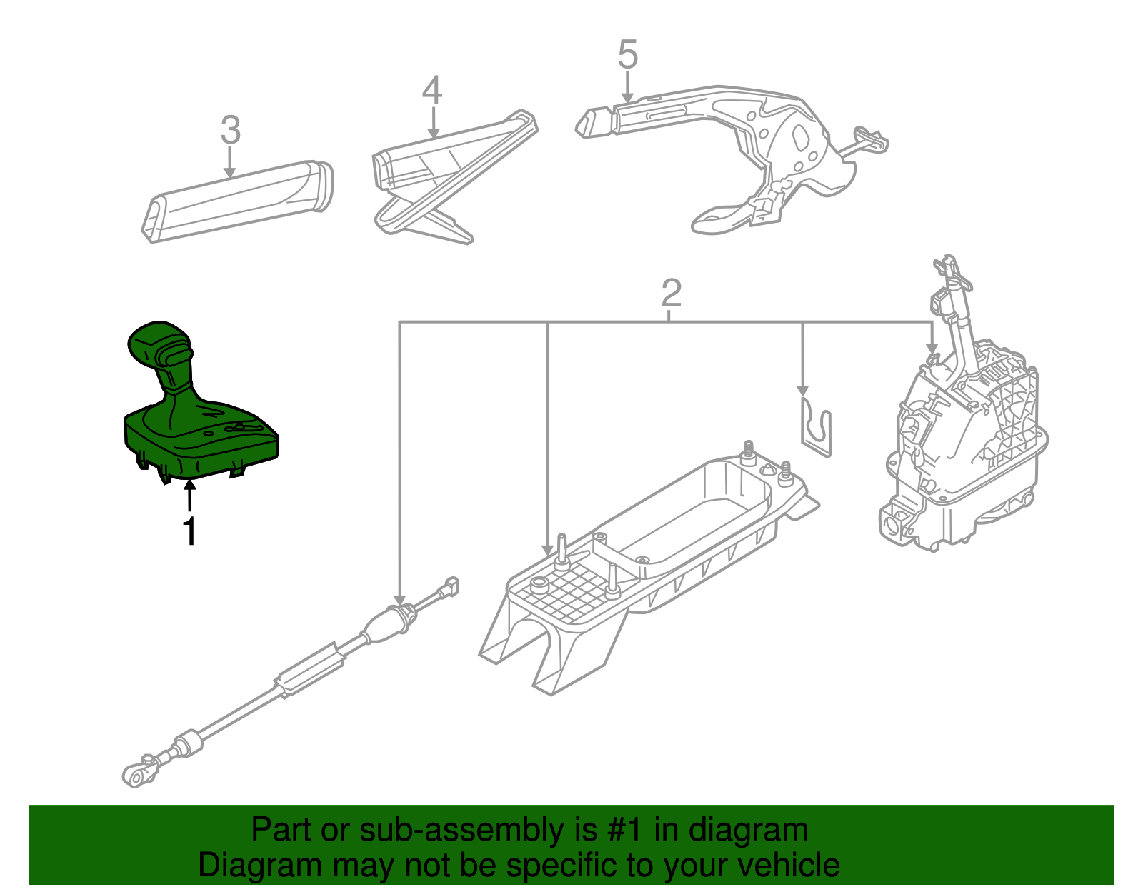2012-2017 Volkswagen Beetle Shift Knob 5C1-713-203-D-YHW | OEM VW Parts ...