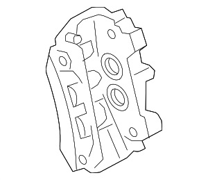 2012-2019 Porsche Disc Brake Caliper 991-352-423-14 | OEM Parts Online