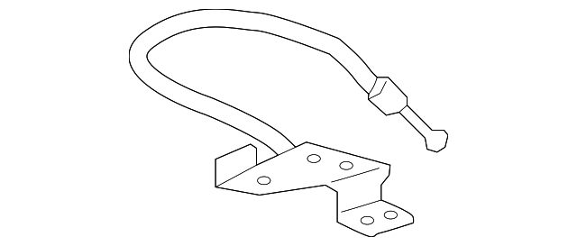 2018-2024 GMC Terrain Hood Secondary Latch Release Cable 84360166 | GM ...