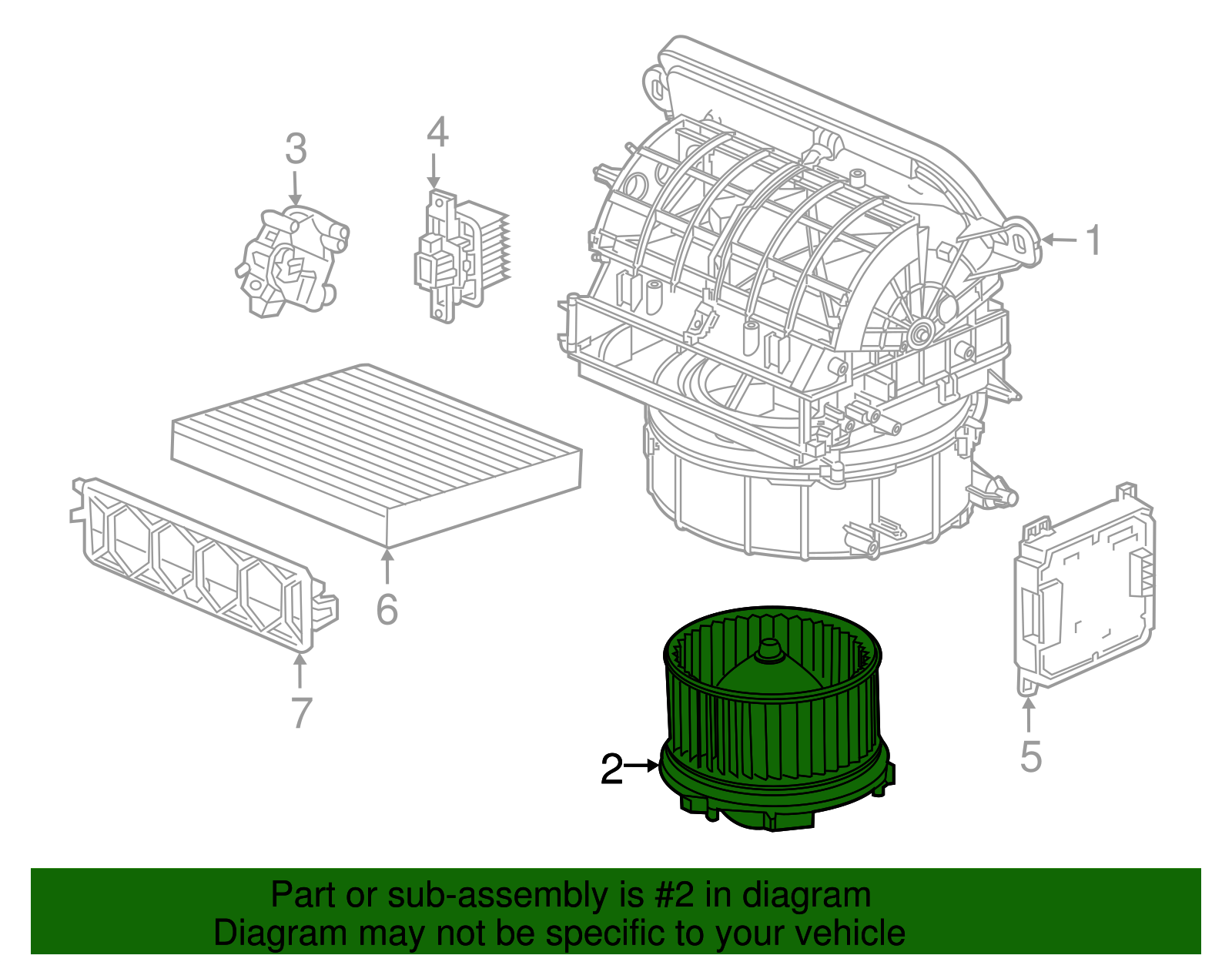 79310-TVA-A02 - 2018-2022 Honda Accord - Motor Assembly Fan | Honda ...