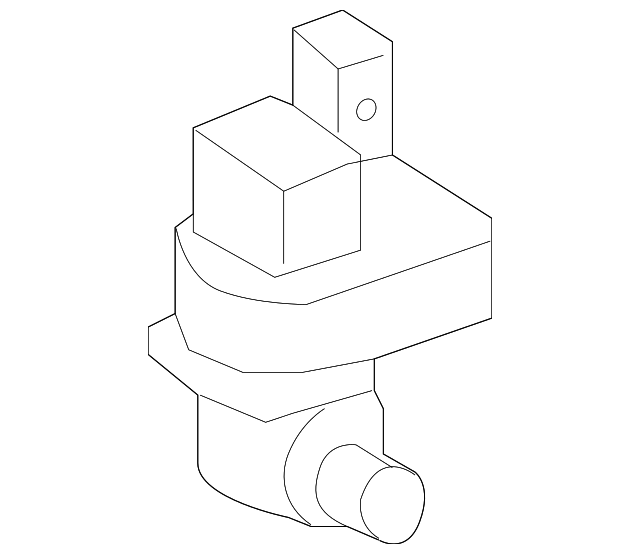 000-470-71-93 - Vapor Canister Purge Solenoid For 2001-2012 Mercedes ...