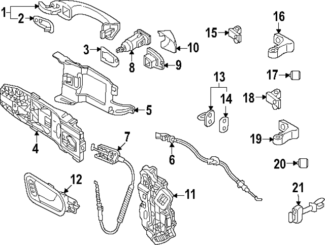2022-2024 Volkswagen Taos Cable 2GJ-837-017 | QuirkParts