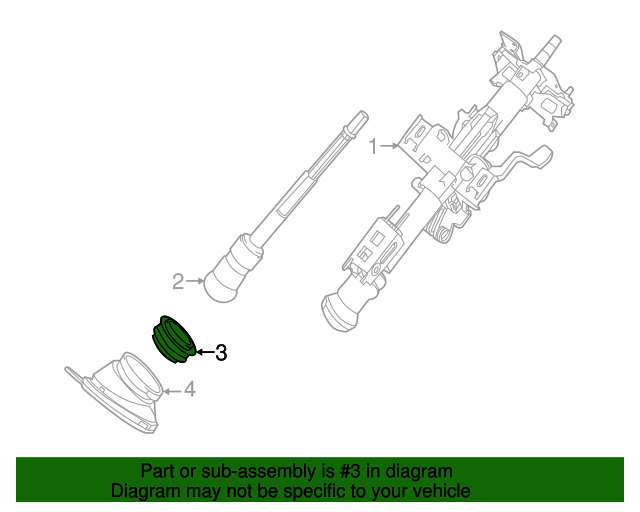 2013-2021 Nissan Coupling Shield 48980-3TA0A | TascaParts.com