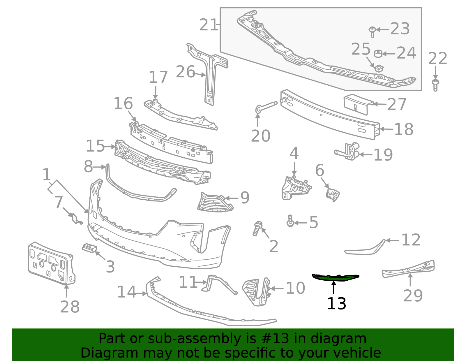 2022-2025 Cadillac CT4 Fascia 84590904 GM | GMPartsDirect.com