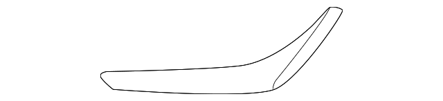 2022-2023 Cadillac CT4 Deflector 84996873 | GMPartsDirect.com