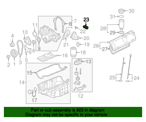 2004-2018 GM Engine Oil Pressure Sensor 12674782 GM | GMPartsDirect.com
