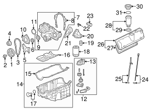 2004-2018 GM Engine Oil Pressure Sensor 12674782 GM | GMPartsDirect.com