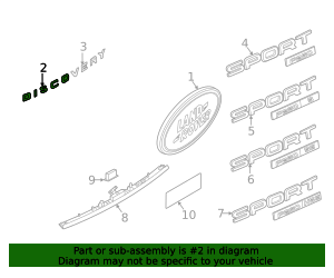 Genuine OEM Nameplate Part# LR174365 Fits 2015-2023 Land Rover ...