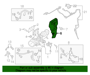 2012-2018 Ford Heat Shield CB5Z-9N454-B | GetOEMParts.com