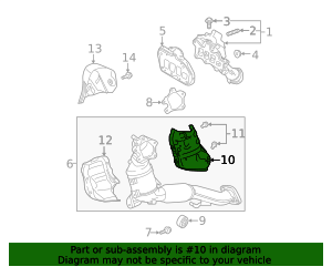 PYH8-13-3K0 - Converter Shield 2016-2024 Mazda | AutoNation Parts