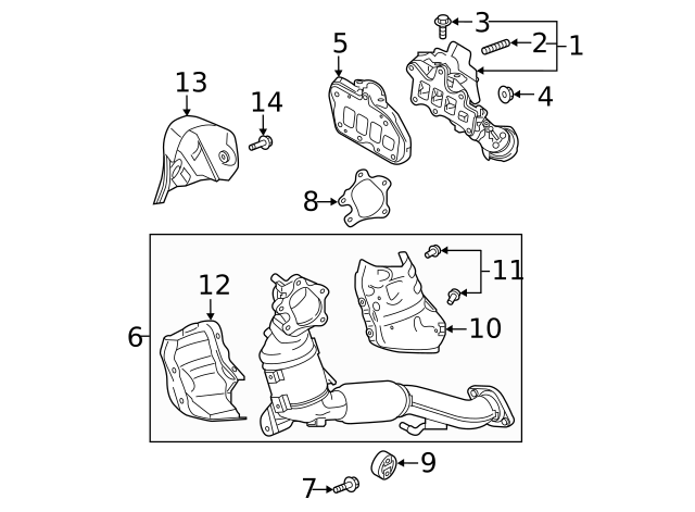 PYH8-13-3K0 - Converter Shield 2016-2024 Mazda | AutoNation Parts