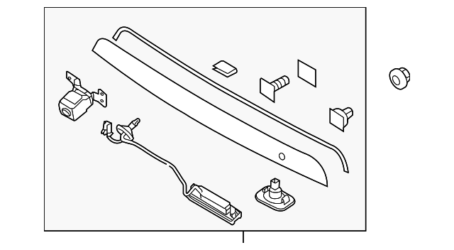 87310-1M000 - Molding Assembly 2010 Kia Forte | Kia.Parts Store