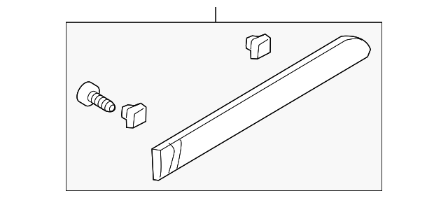87722-2K000 - Body Side Molding 2010-2013 Kia Soul | Kia.Parts Store