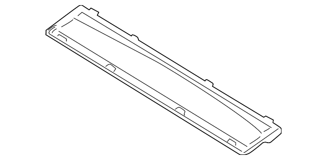 54318236836 - 2000-2010 BMW Compartment Box Base Plate (54-31-8-236-836 ...