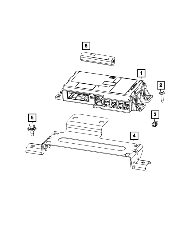 2025 Ram 1500 Telematics Module 68634363AF | Mopar eStore