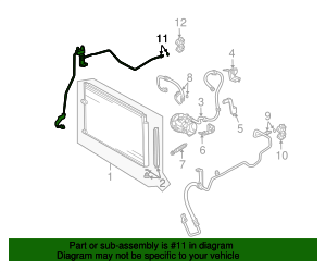 2004-2009 Toyota Prius Liquid Line 88706-47080 | Toyota Parts Center