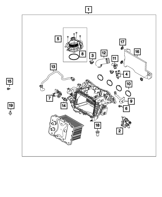 2018-2025 Mopar T/Map Sensor 68364659AB | AutoNationParts.com