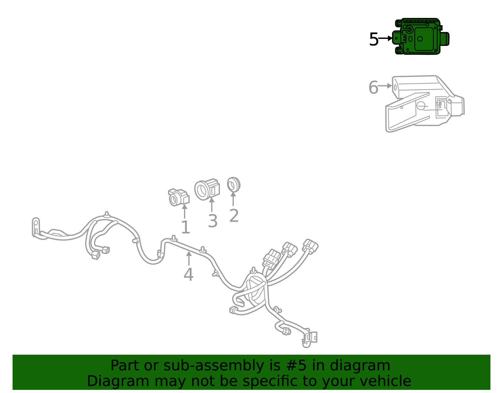 85645016 - Object Sensor 2024-2025 GM | Big 3 Auto Parts