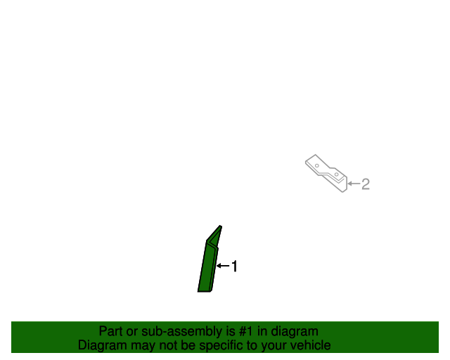 93883-3SH2A - Lower Molding - 2013-2019 Nissan Sentra | Conicelli ...