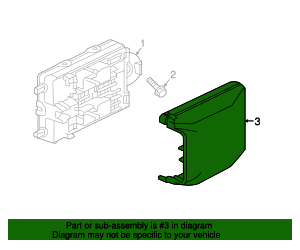 31494567 - Fuse Box Cover 2016-2024 Volvo | AutoNation Parts