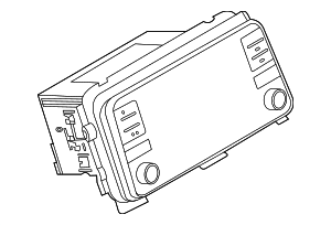 2023-2024 Nissan Versa Display Unit 28021-6EM0B | Melloy Nissan Parts