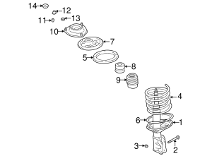 MF434105 - Nut Mopar Wholesale Parts