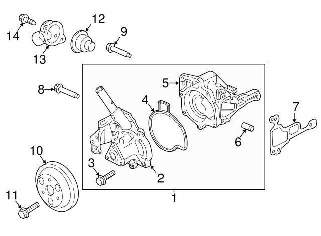 P502-15-171 - Engine Coolant Thermostat - 2016-2023 Mazda | Mazda OEM ...