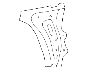 Lexus OEM Gusset Part# 61146-53010 | OEM Vehicle Parts