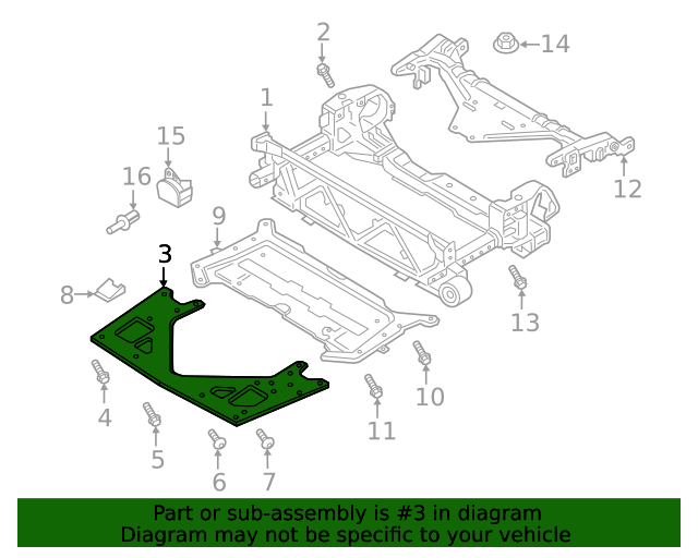 2017-2022 Porsche Panamera Front Reinforced 971-407-129-P | OEM Parts ...