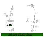 2010-2018 Mercedes-Benz Side Bracket 906-760-04-28 | MB Parts Center