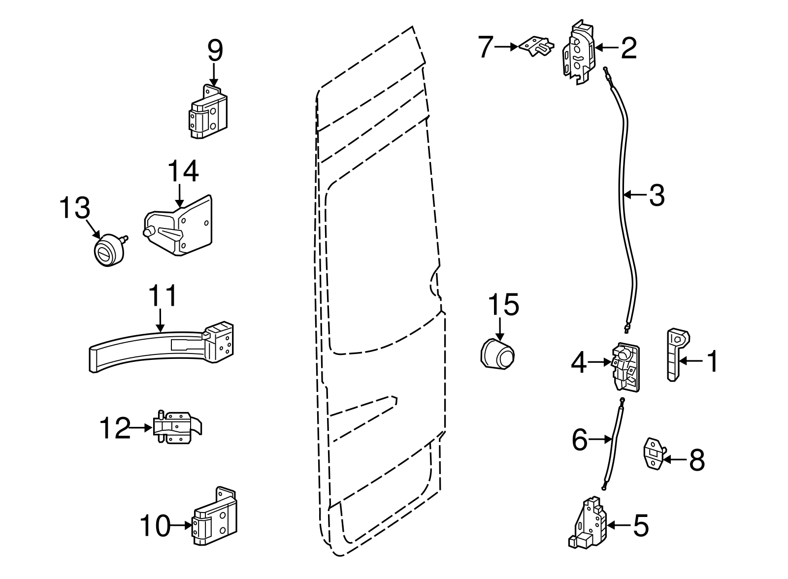 906-740-00-37 - Upper Hinge 2010-2018 Mercedes-Benz | Mercedes-Benz USA ...