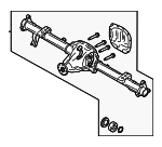 Genuine OEM Ford Part - Axle Housing HL3Z-4010-B | Genuine OEM Ford ...