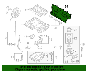 28310-3CFA0 - Intake Manifold 2014-2024 Kia | Kia.Parts Store