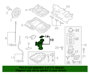 21310-3CBA0 - Oil Pump 2011-2018 Kia | Kia.Parts Store