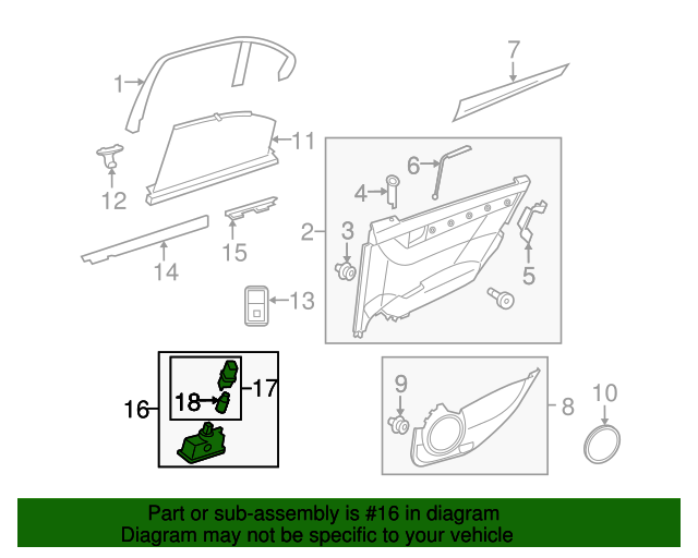204-820-79-01-9051 - Courtesy Lamp 2008-2014 Mercedes-Benz | Mercedes ...