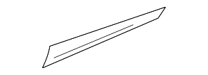 2012-2014 Mercedes-Benz Door Trim Molding 204-730-26-22 | MB OEM Parts