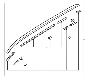 31349911 - Roof Molding - 2016-2020 Volvo XC90 | Volvo OEM Parts Direct