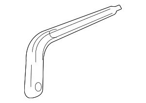 2013-2016 Chevrolet Rear Window Wiper Arm 95995875 GM | GMPartsDirect.com