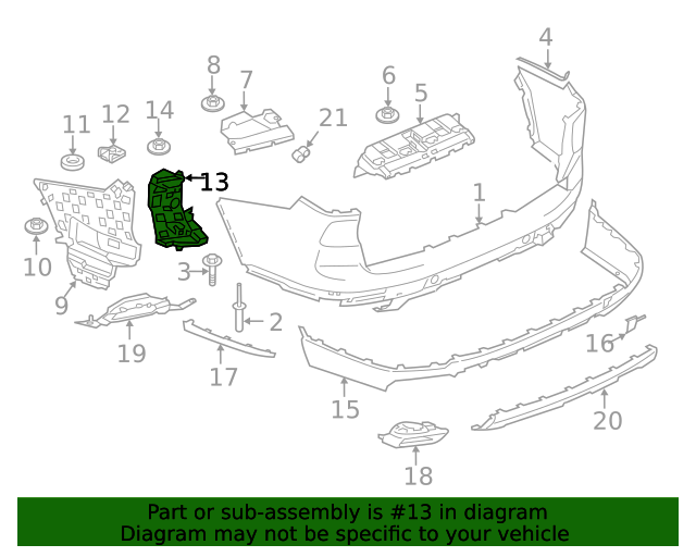 51127420665 - 2019-2024 BMW X7 Inner Bracket (51-12-7-420-665) | BMW of ...
