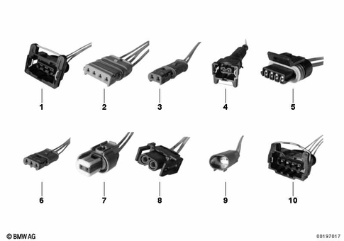 Plug-in Connection, Clamp for 2003 BMW-Motorrad R 1200 ST | BMW ...