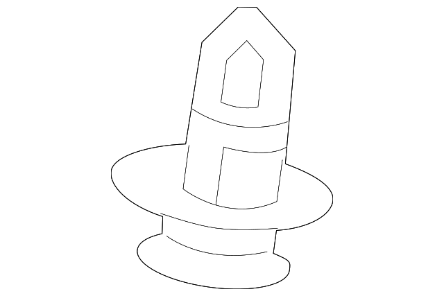 75867-06030 - Rocker Panel Molding Clip 2013-2025 Lexus | Longo Lexus Parts