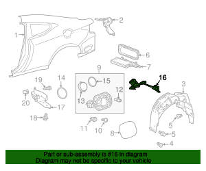 2015-2021 Lexus Lock Actuator 77030-24060 | OEM Parts Online