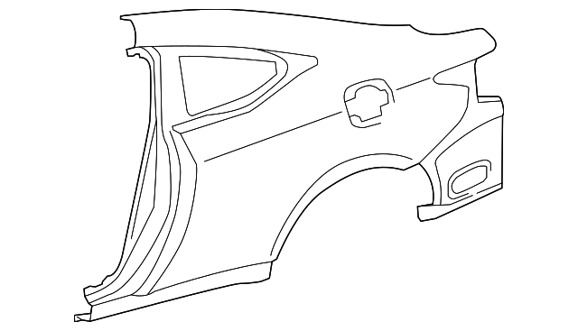 2015-2024 Lexus Quarter Panel 61601-24150 | OEM Vehicle Parts