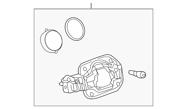 77305-24010 - Lid Assembly - 2015-2020 Lexus | My L Parts