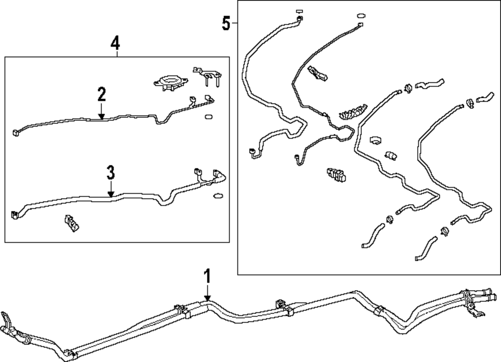 88710-60R20 - 2024 Toyota Land Cruiser - Rear AC Tube | Toyota Parts ...