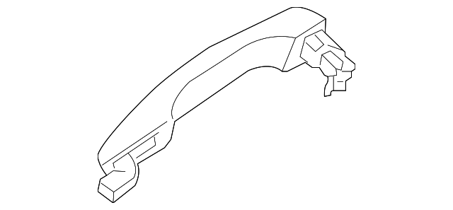 2018-2023 Kia Rio Handle, Outside 82651-H8000 | TascaParts.com