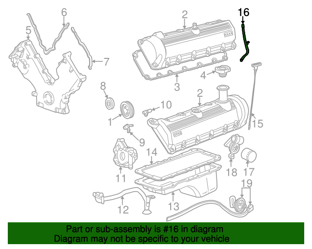 Genuine OEM Ford Part - Tube Assembly F81Z-6754-FA | Genuine OEM Ford ...