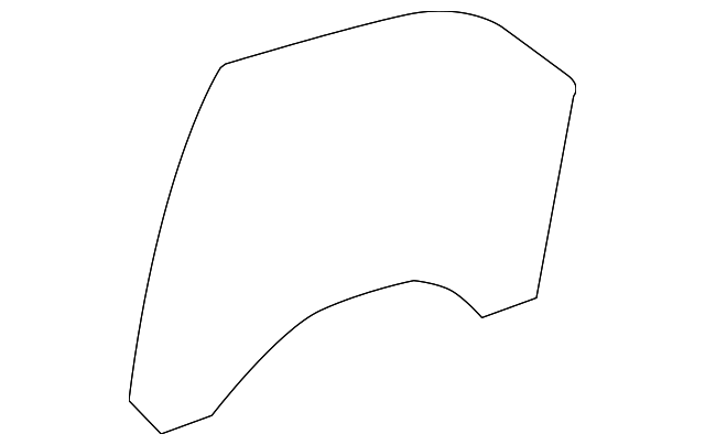 2019-2025 GM (Replaces 84752934) Front Passenger Side Door Window ...