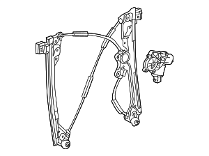 2019-2023 GM Front Driver Side Door Window Regulator 84903317 GM ...
